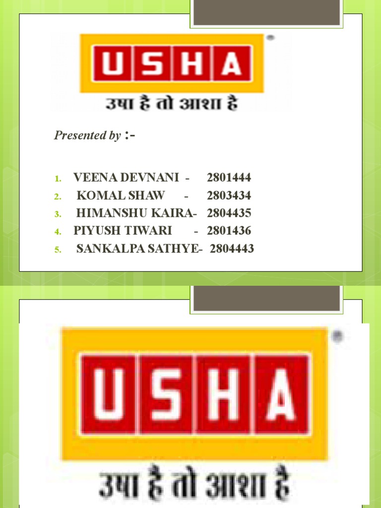 Usha | PDF | Brand | Retail