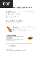 Suzuki Pre-Twinkle Game Ideas | PDF | String Instruments | Violin