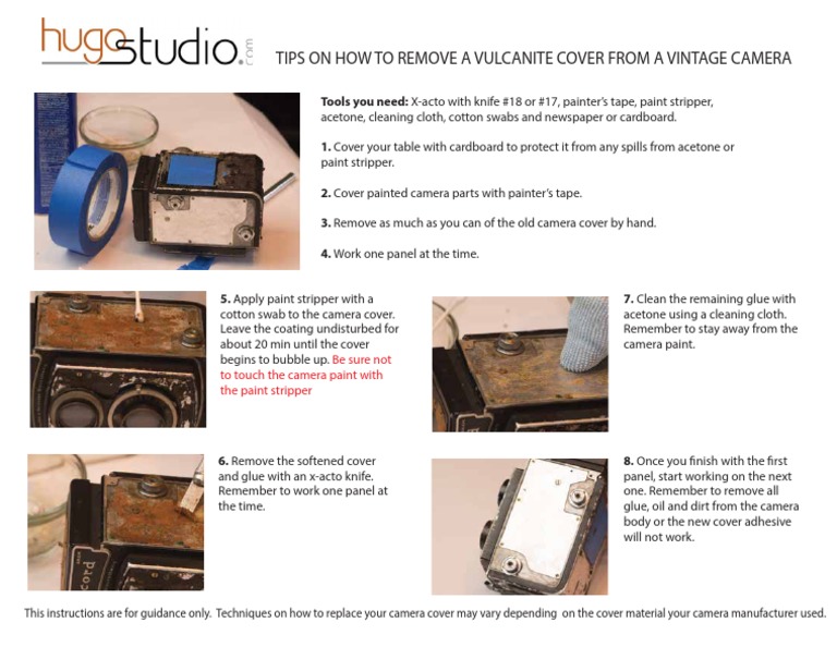 How To Remove Camera Cover | PDF | Paint | Adhesive