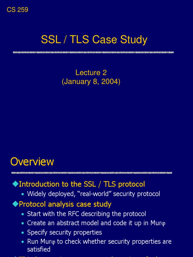 02 SSL | PDF | Transport Layer Security | Cryptography