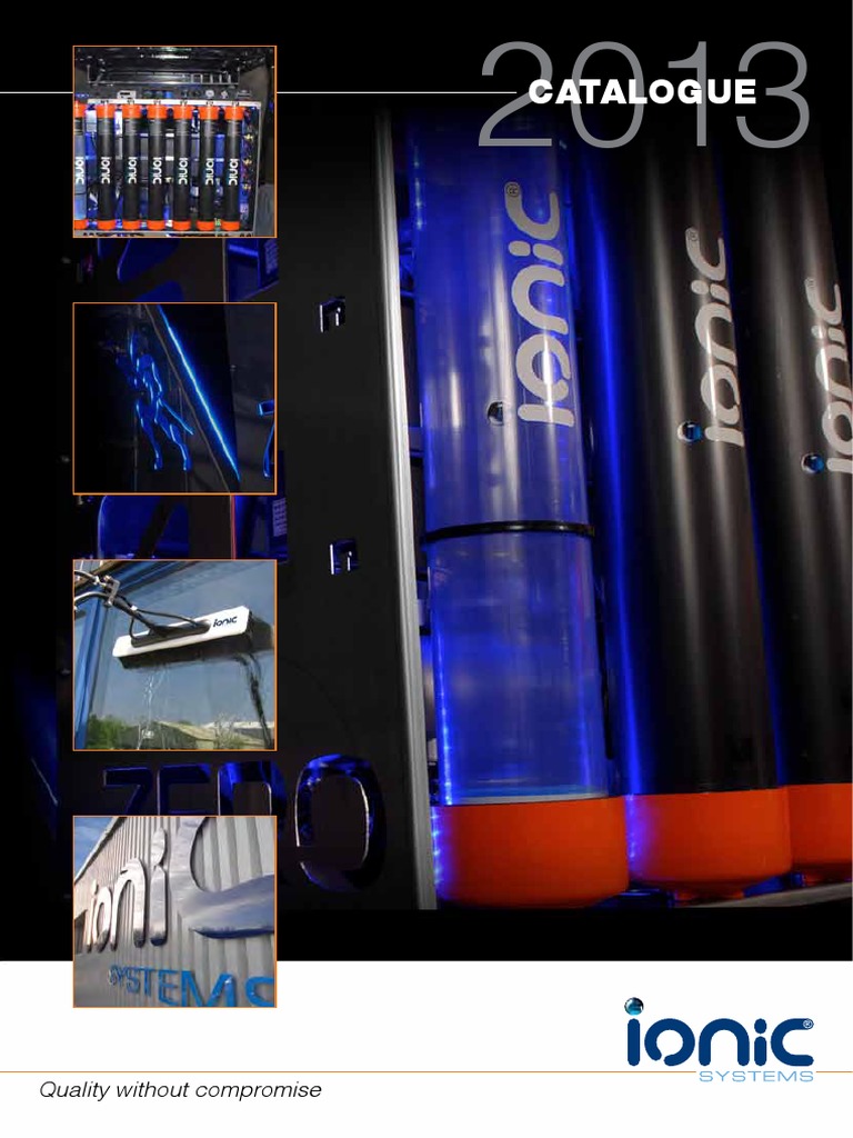 Ionic Systems Catalogue 2013 UK | PDF | Water Purification | Purified Water