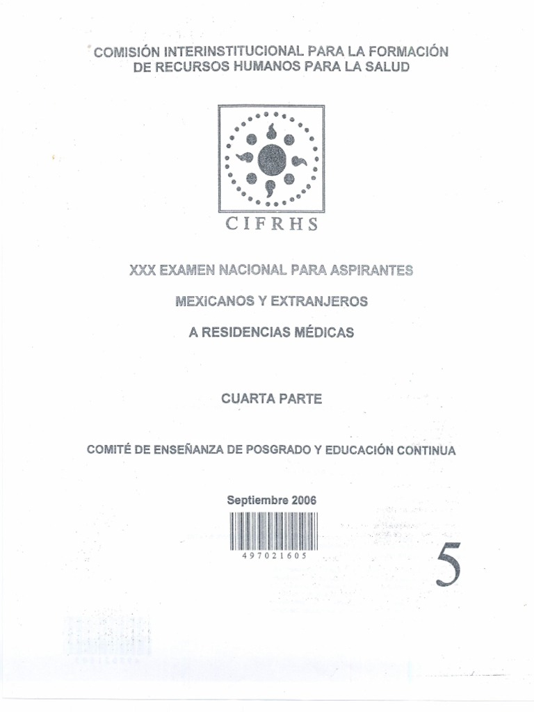 Examen Enarm México | PDF