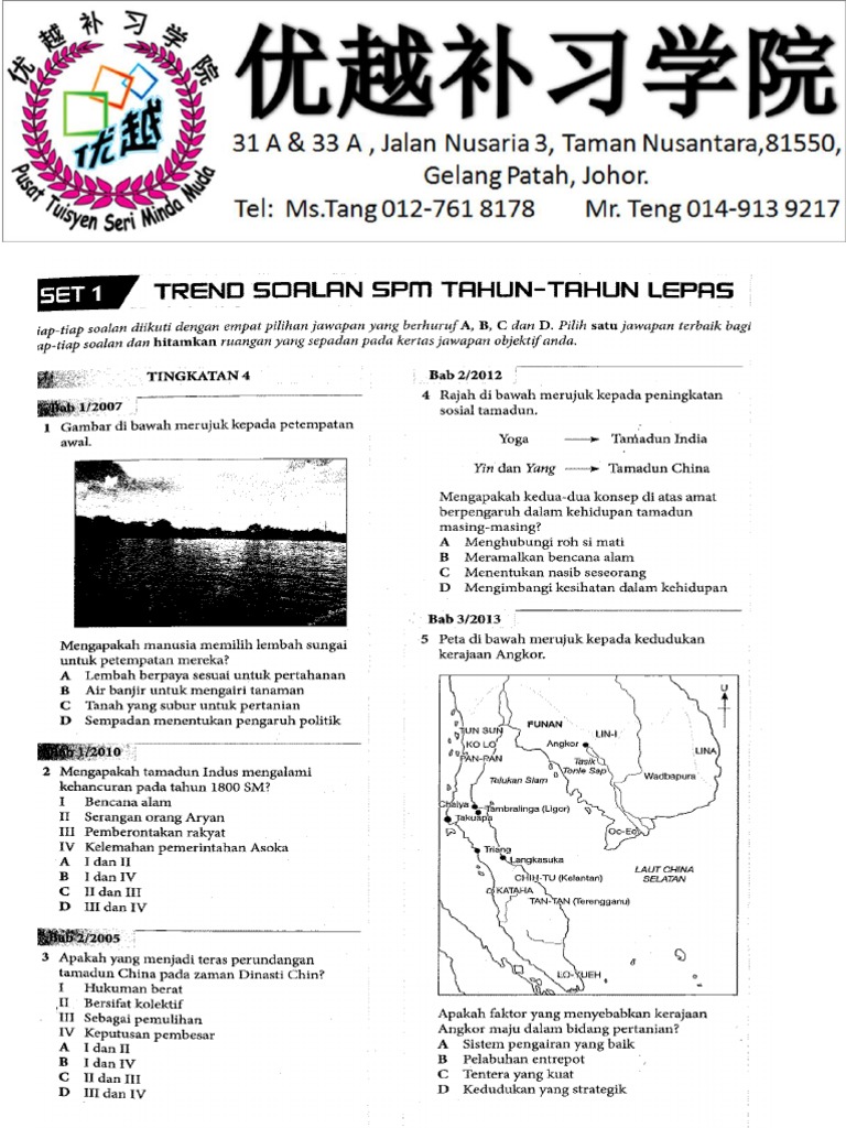 Modul Sejarah Spm