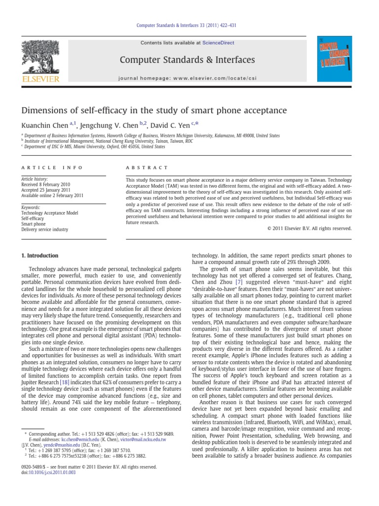 Computer Standards & Interfaces Volume 33 Issue 4 2011 (Doi 10.1016/j.csi.2011.01.003) Kuanchin ...