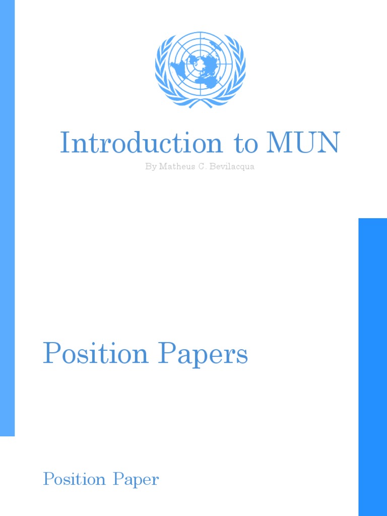 Introduction To Mun | PDF