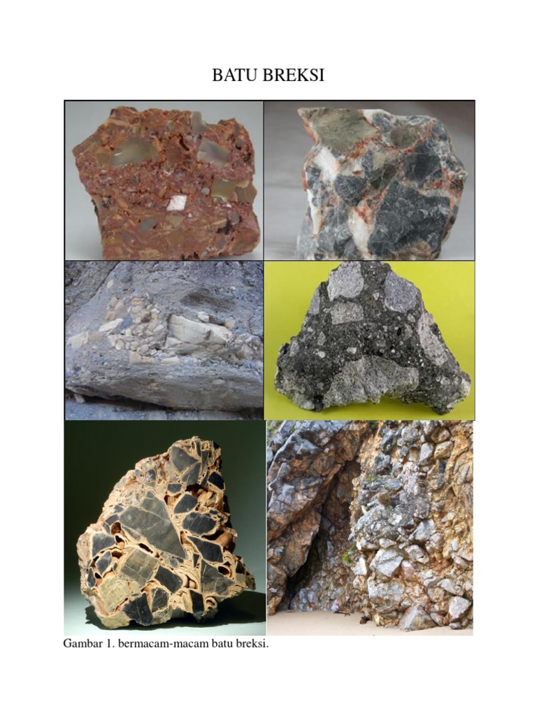 Batu Breksi Dan Proses Pembentukannya | PDF