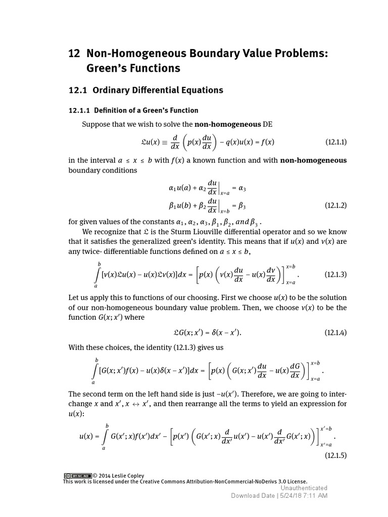 (9783110409475 - Mathematics For The Physical Sciences) 12 Non ...