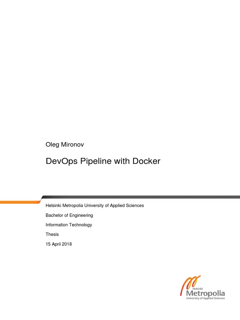DevOps Thesis Final PDF | PDF | Virtual Machine | Cloud Computing