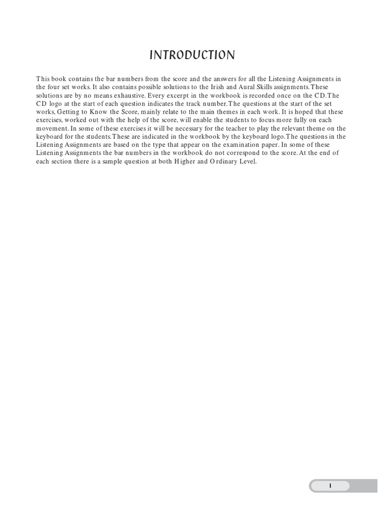 Leaving Cert Music Teachers Manual For Course A | PDF | Cello | Violin