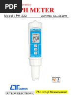 Pico PH and Conductivity Meter | PDF | Ph | Sensor