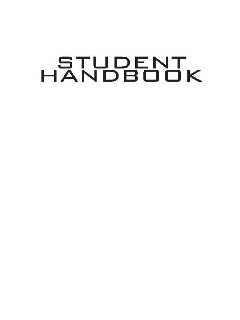 UST - Student Handbook (2012) | PDF | Catharism | Dominican Order