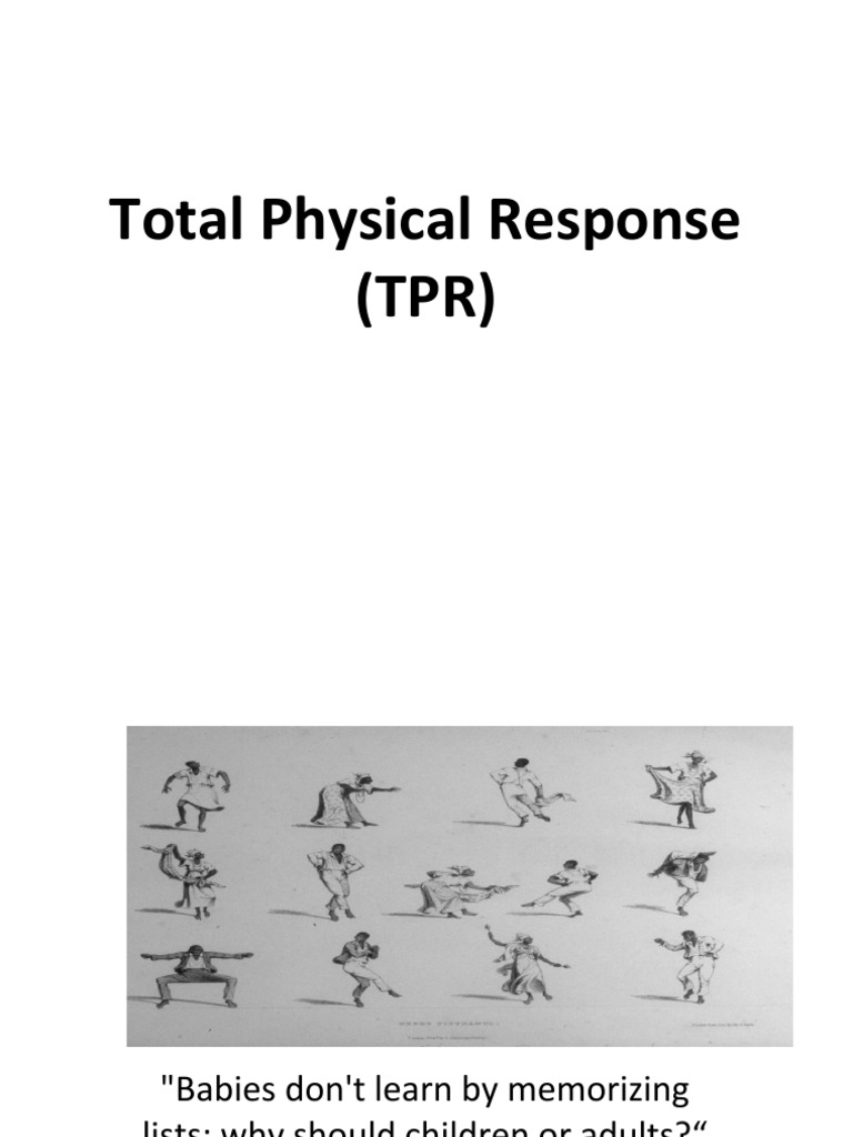 Language Learning with TPR | PDF | Neuropsychological Assessment | Pedagogy