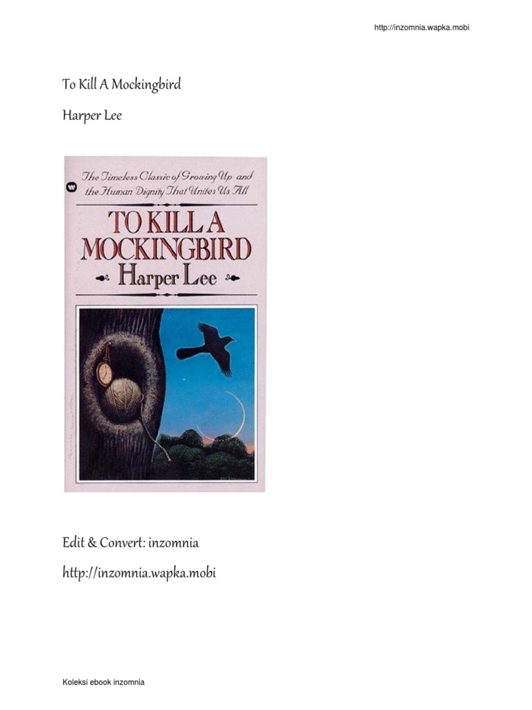 To Kill A Mockingbird - Harper Lee PDF | PDF