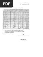 Format Excel Volume Rab | PDF