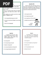 Magbasa Tayo For Kinder 1 | PDF