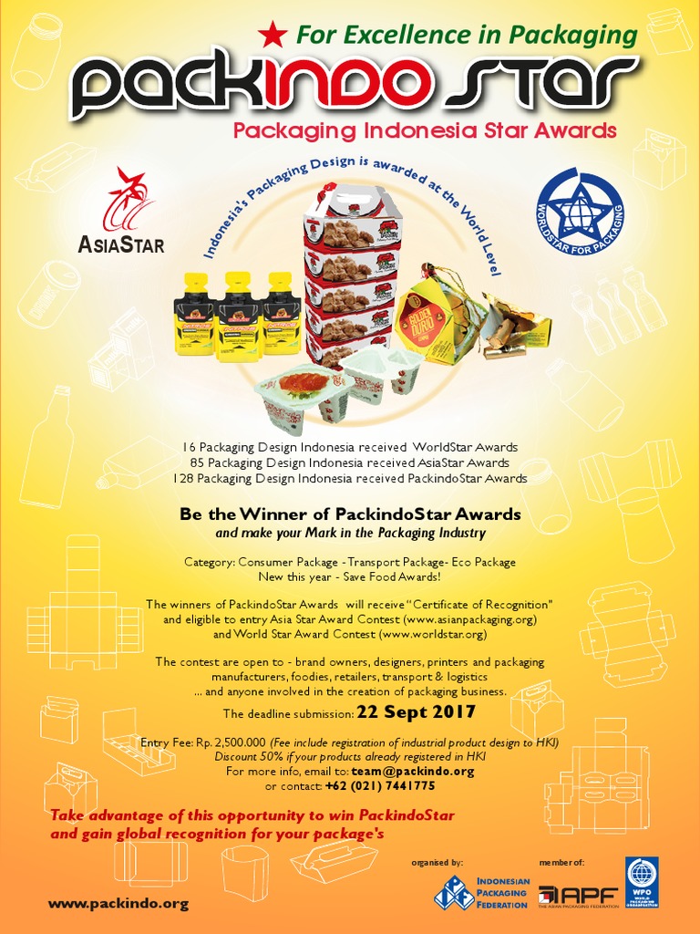 Flyer PackindoStar 2017 Industry Ok PDF | PDF | Packaging And Labeling ...