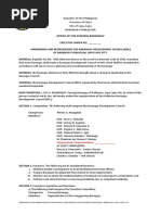 Executive Order BDC | PDF | Chairman | Justice