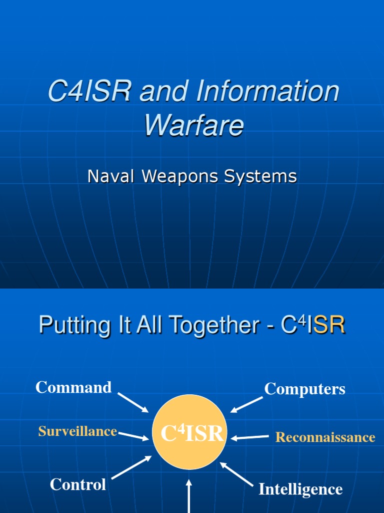 Lesson 9 - C4ISR | PDF | Command And Control | Electronic Warfare