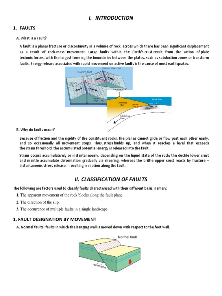 Faults | PDF | Fault (Geology) | Geology