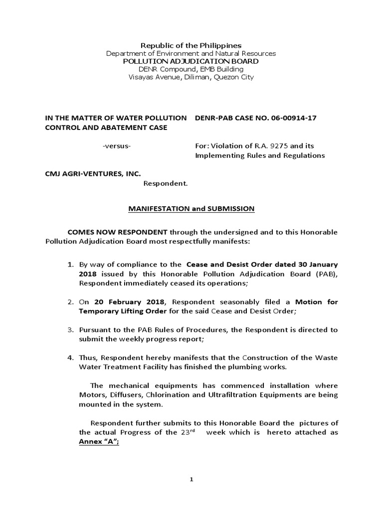 Department of Environment and Natural Resources DENR Compound, EMB ...
