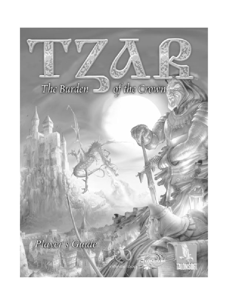 Tzar The Burden of The Crown - Manual | PDF | Menu (Computing ...