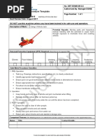 Daily Safety Task Instruction - Supervisor | PDF | Risk Assessment | Risk