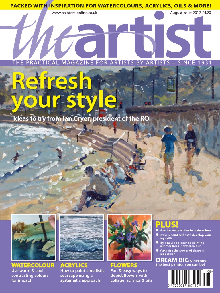 The Artist August 2017 Pdf Pdf Oil Painting Visual Arts