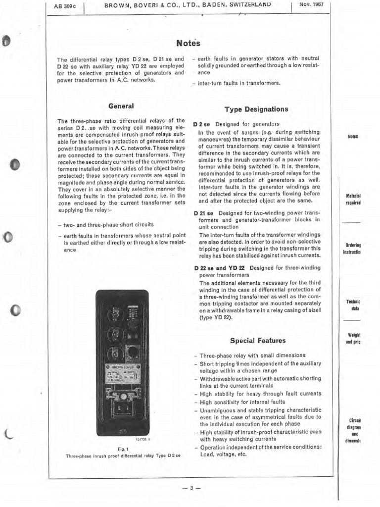 YD22 D22Se Relays | PDF