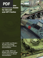 Vallejo Model Air Paint Chart | PDF | Grey | Brown