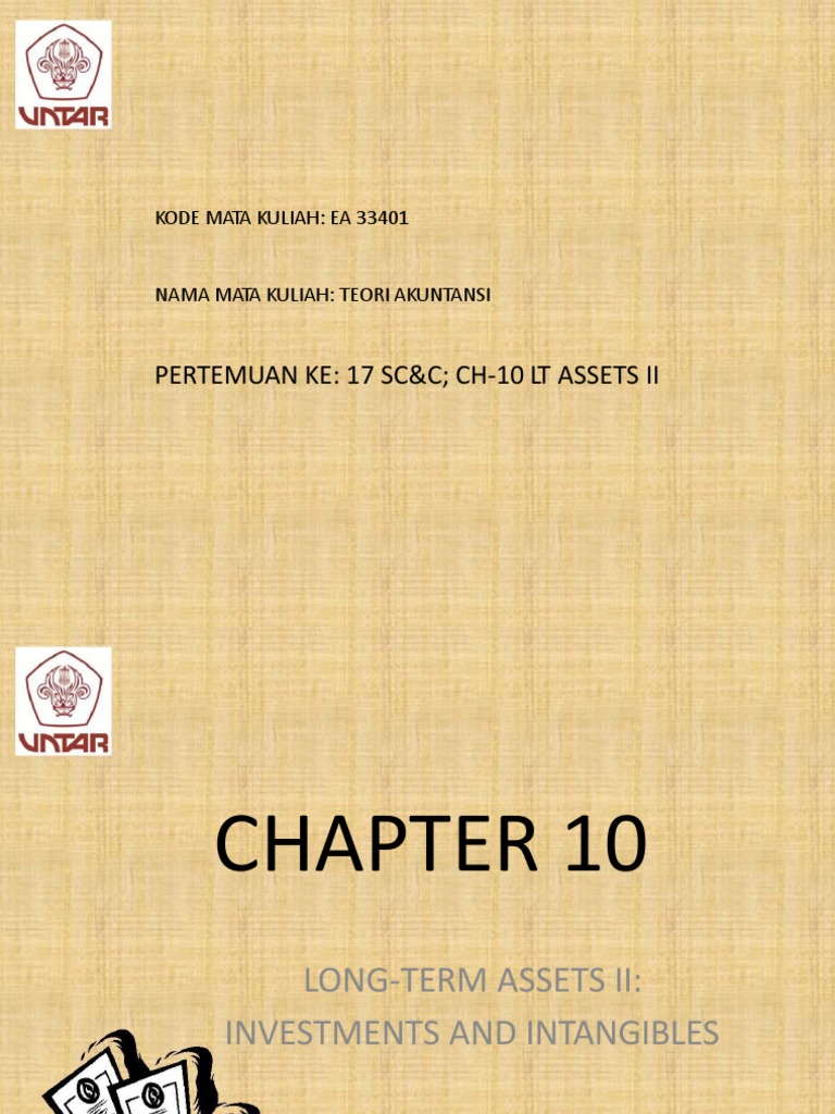 Long Term Assets Ii | PDF | Goodwill (Accounting) | Intangible Asset