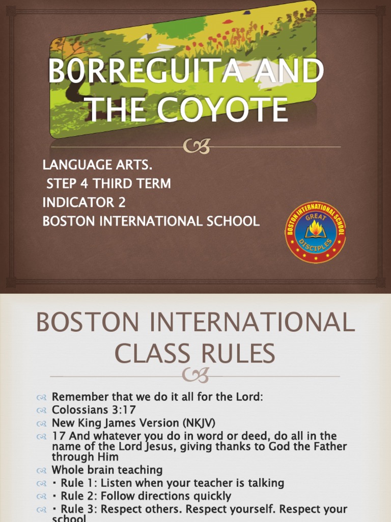Borreguita and the Coyote Overview | PDF | Vocabulary | Word