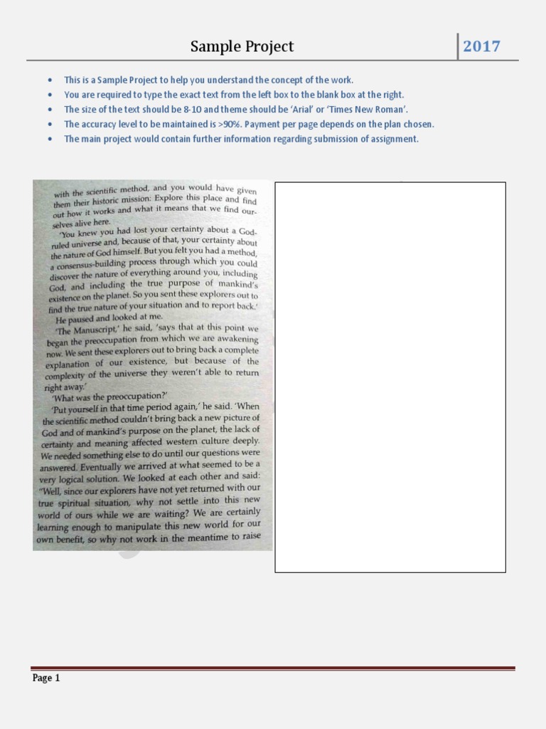 Sample Project | PDF