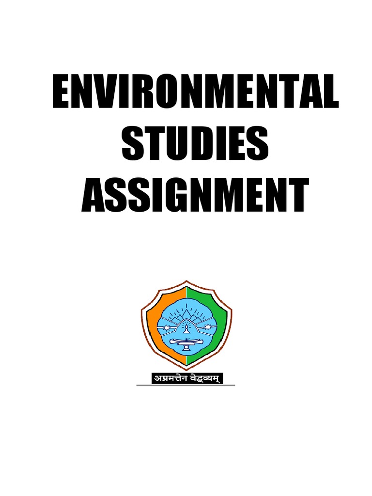Environmental Studies Assignment | PDF | Volatile Organic Compound ...