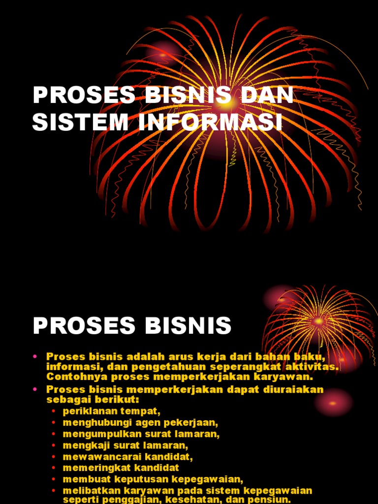 Analisis Proses Bisnis | PDF