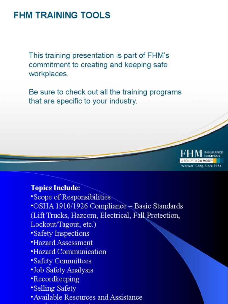 Safety Orientation Training FHM COVER | PDF | Fires | Combustion