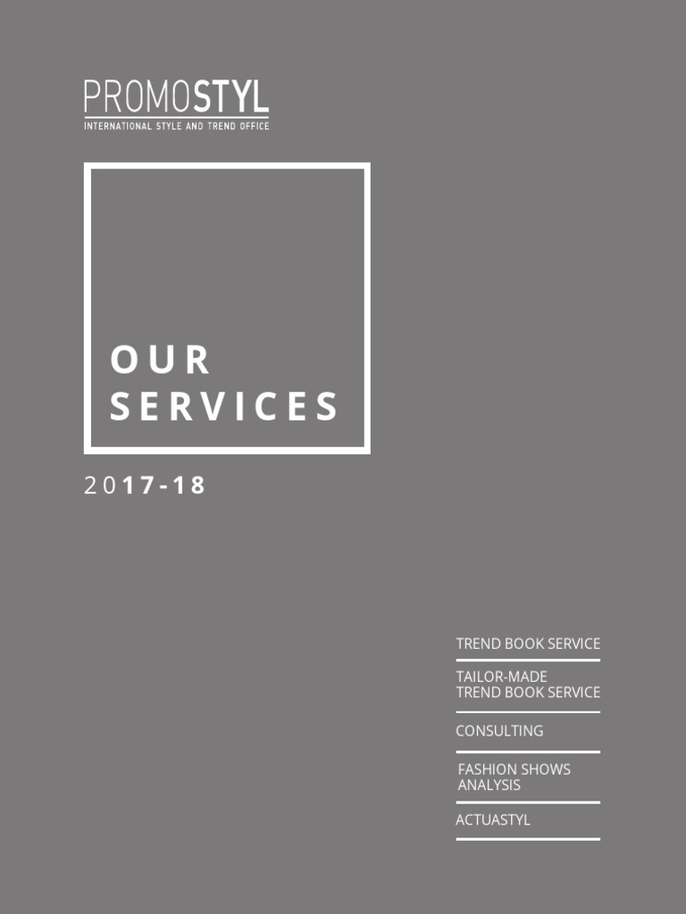 Brochure Promostyl - EN - BD | PDF | Fashion | Marketing