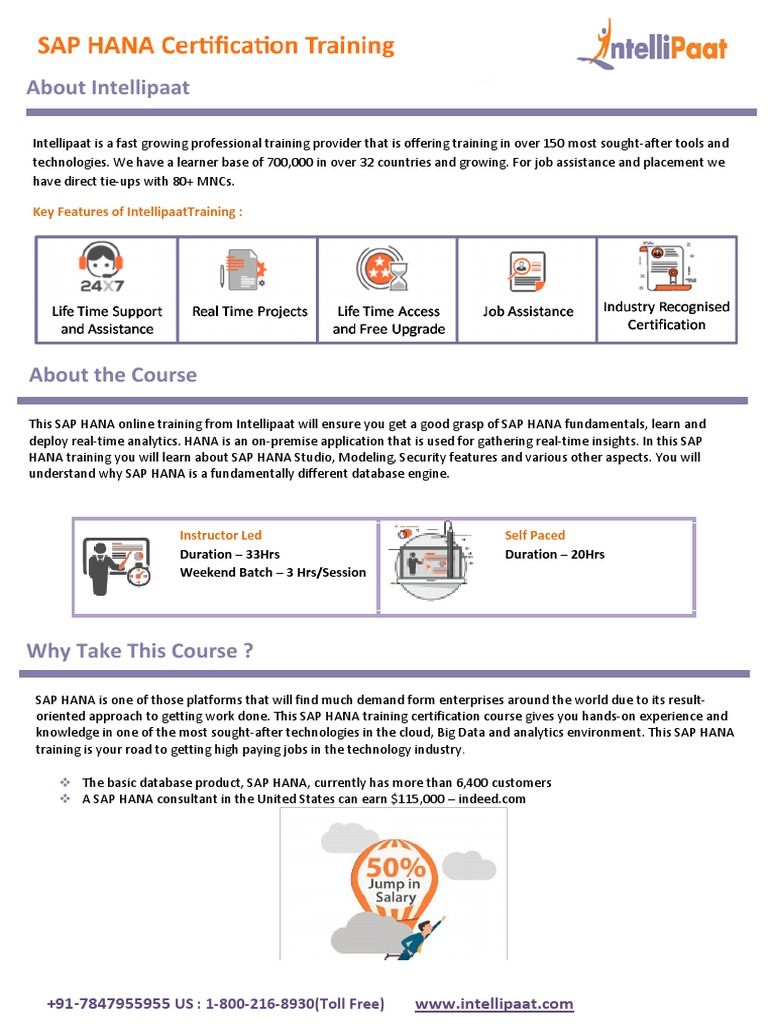 SAP HANA Curriculum | PDF | Sap Se | Databases