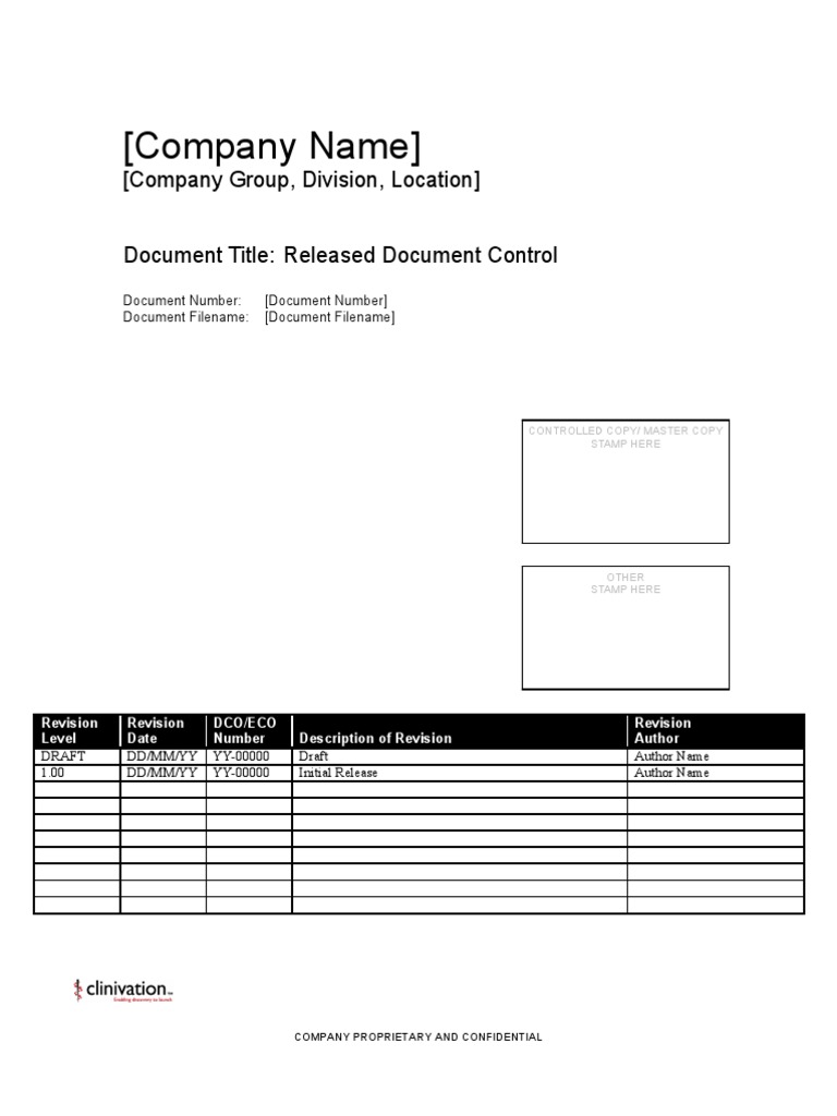 Released Document Control | PDF | Computer File | Libraries