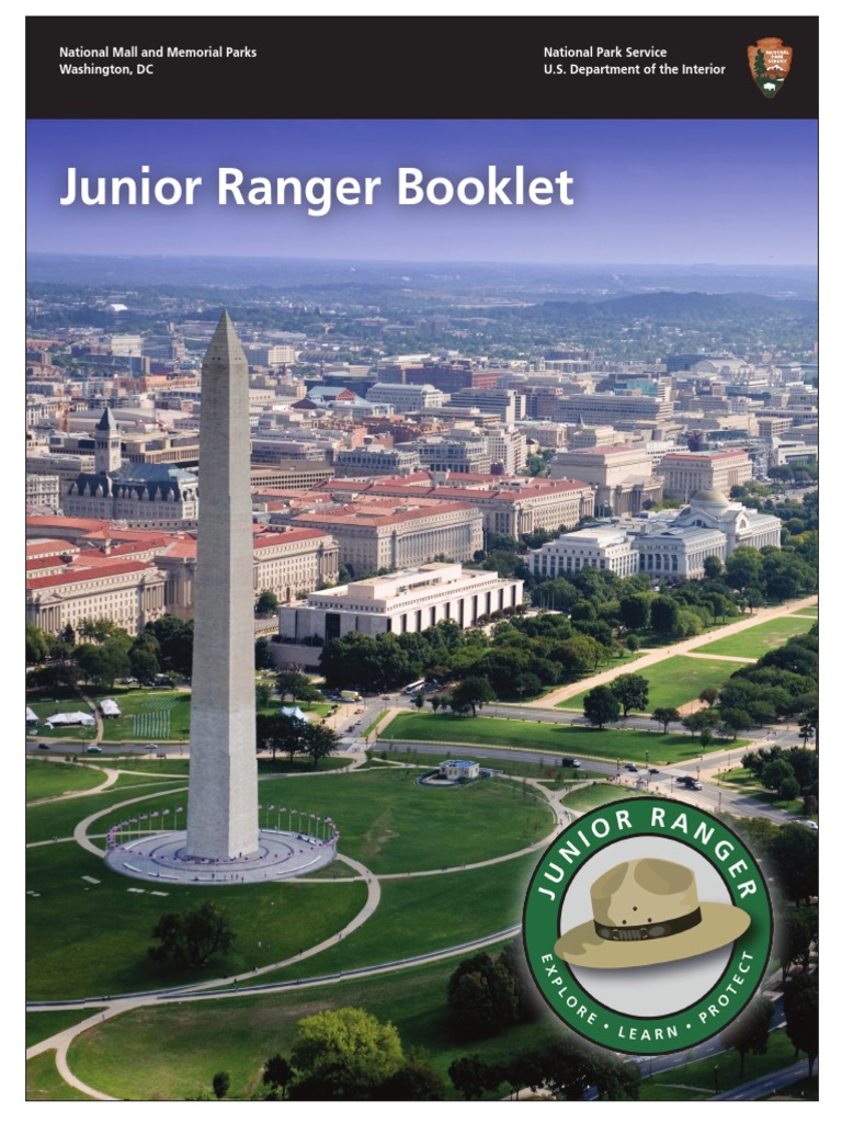 Junior Ranger Booklet | PDF | Thomas Jefferson | George Washington