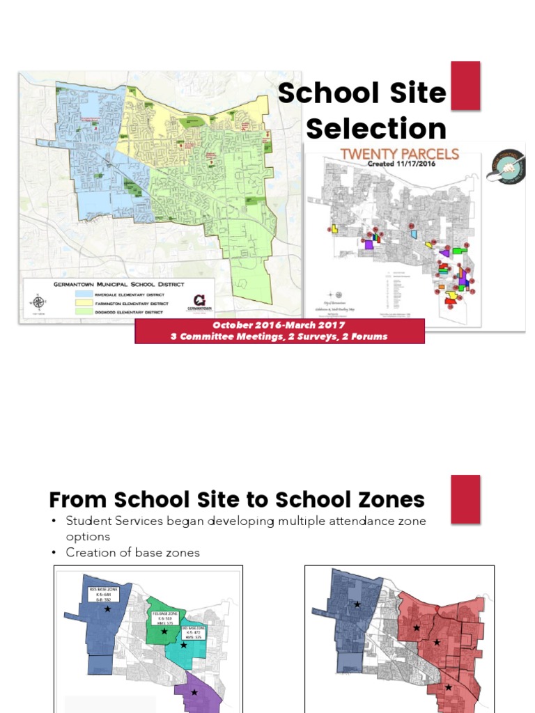 Germantown School District Zoning Update | PDF