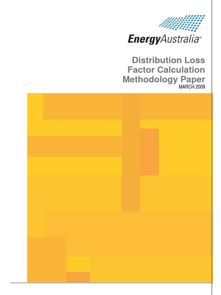 Distribution Loss Factor Calculation Guide | PDF | Electric Power ...