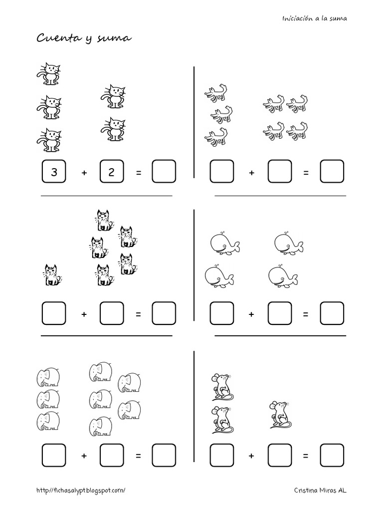 Iniciacion A La Suma 01 PDF | PDF