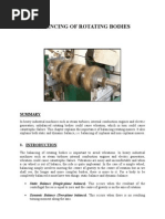 Lab Report - Static and Dynamic Balancing PDF | PDF