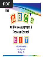 UV Light Intensity Units and Units Conversion | PDF | Watt | Ultraviolet