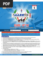 Aakash Scholarship Test Sample Papers - ANTHE Previous Year Question ...