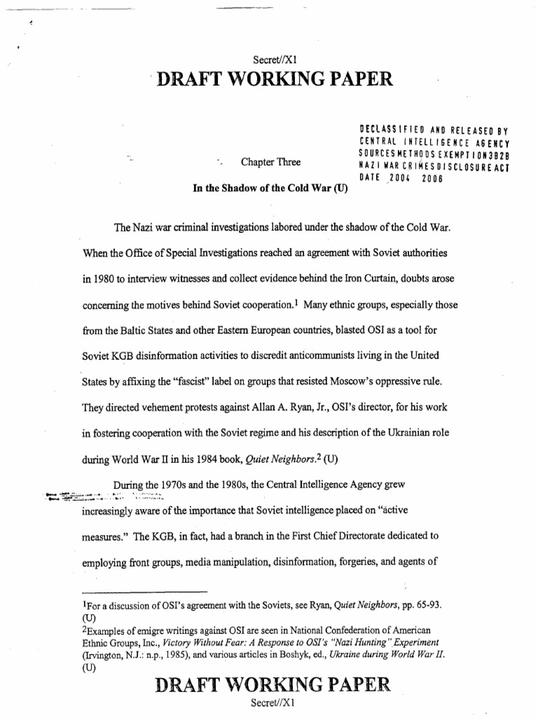 Declassified CIA Report | Download Free PDF | Central Intelligence ...