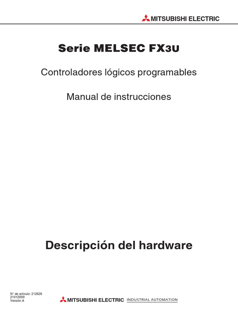 Manual de Introduccion FX3U PDF | PDF
