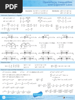 Trigonometry Identities - Formula - Sheet - Mathletics | PDF