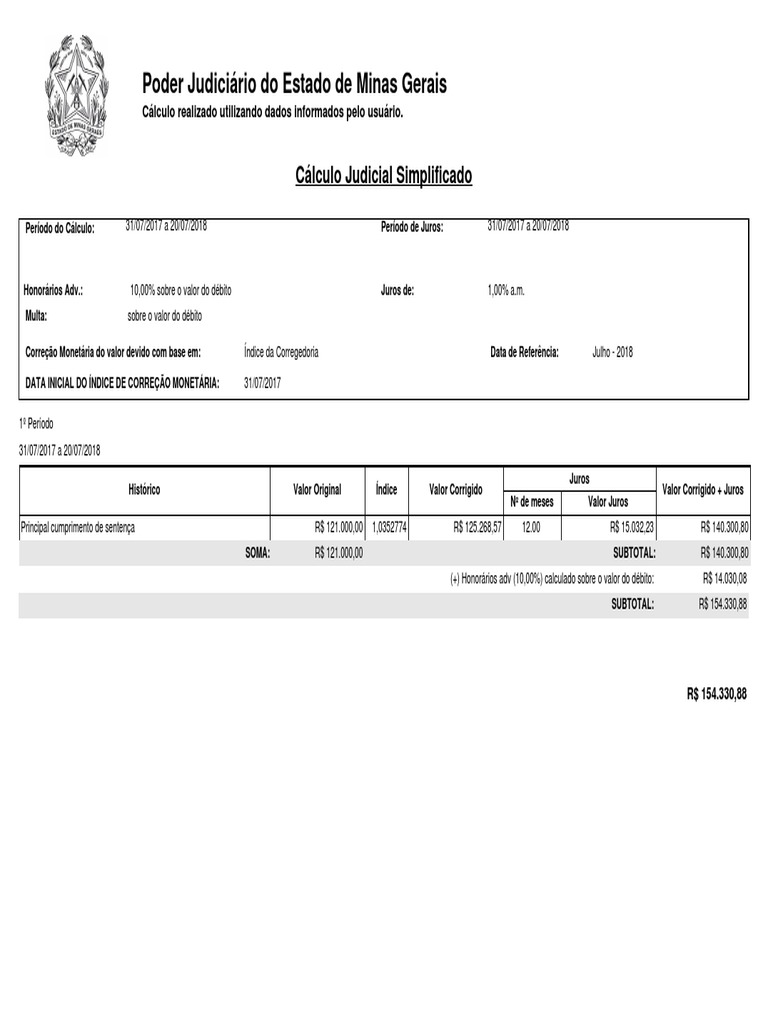 Cálculo Simples | PDF | Juros | Economias