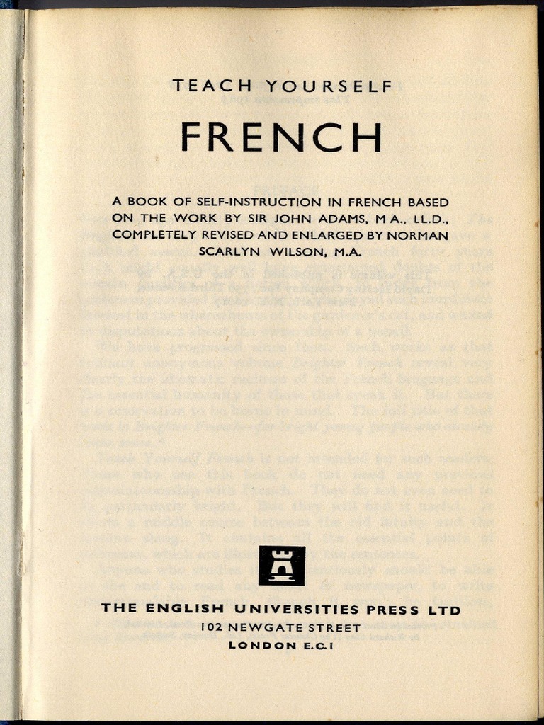 Learning French | PDF